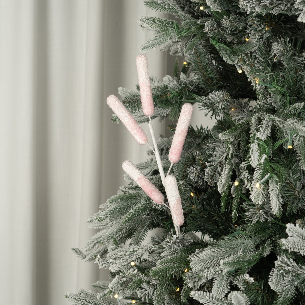 Pink & White Sugar Candy Tree Pick by Joy By|Christmas Decor – Joy By